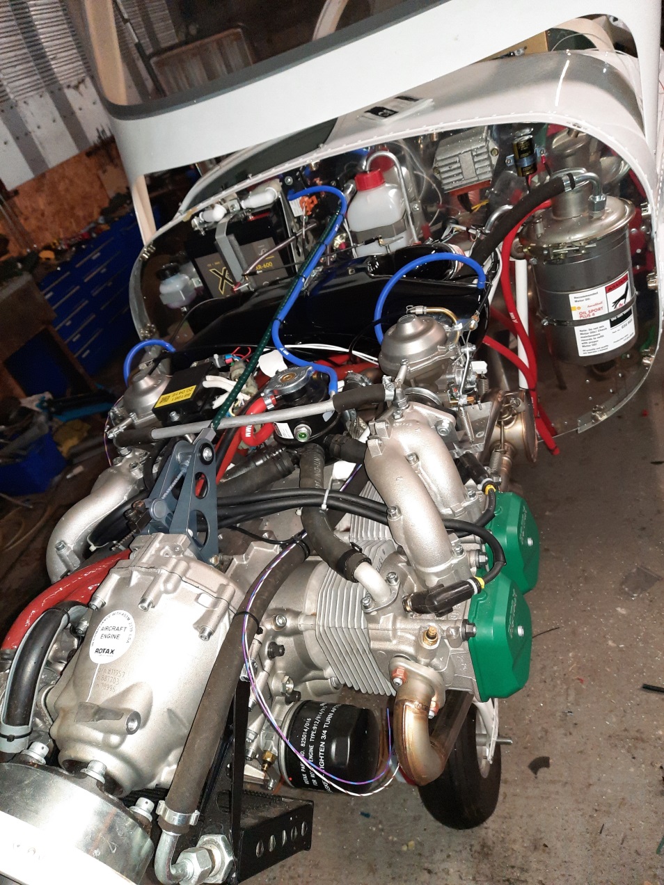 bristell-g-ngbb-engine-bay | Light Aircraft Association Southern Strut